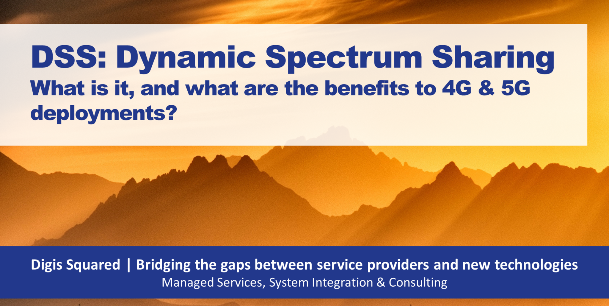 DSS (Dynamic Spectrum Sharing) - Digis Squared